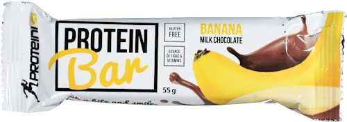 proteini.si
PROTEIN Bar - banana i mlečna čokolada, 55 g