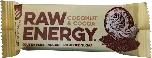 bombus
RAW ENERGY - kokos i kakao, 50 g