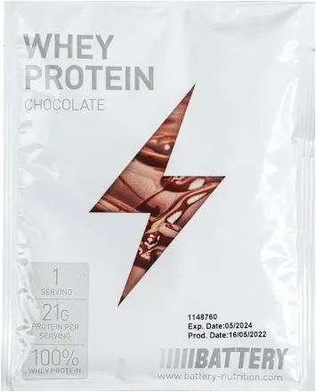 BATTERY
WHEY PROTEIN - chocolate, 30 g
Dodatak ishrani
