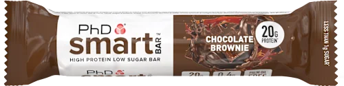 PhD
smart bar proteinska čokoladica - CHOCOLATE BROWNIE, 64 g