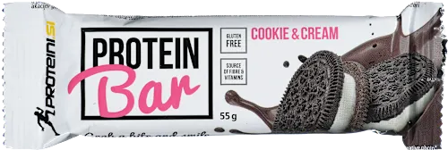 proteini.si
PROTEIN Bar - cookie & cream, 55 g