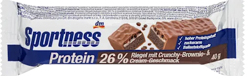 Sportness
Energatska štanglica Brownie&Cream, 40 g