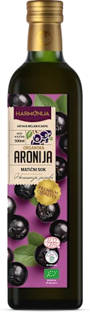HARMONIJA
Harmonija prirode matični sok - organska aronija, 500 ml