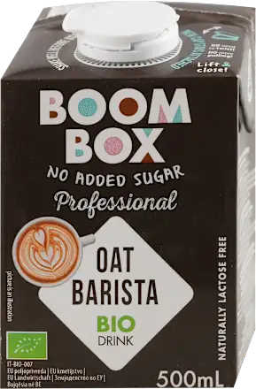 BOOM BOX
Professional OAT BARISTA organski napitak od ovsa, 500 ml