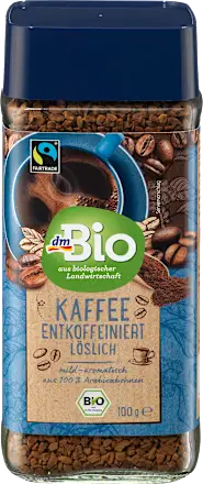 dmBio
Instant kafa bez kofeina, 100 g