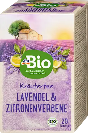 dmBio
Čaj lavanda i verbena, 20 kesica x 2g, 40 g
