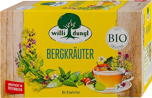 willi dungl
Planinsko bilje organski čaj (20 kesica x 1,8g), 36 g