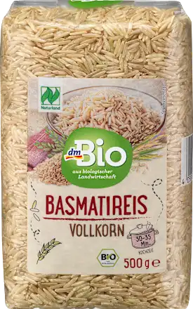 dmBio
Integralni basmati pirinač, 500 g