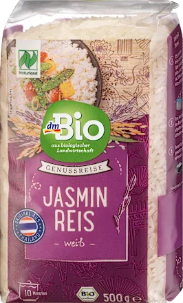 dmBio
Jasmin beli oljušteni pirinač, 500 g