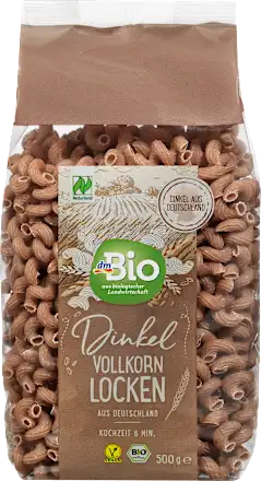 dmBio
Integralna testenina od spelte - spirale, 500 g