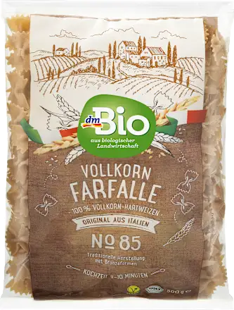 dmBio
Integralna testenina Farfalle - mašnice, 500 g