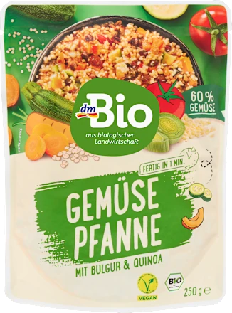 dmBio
Gotovo jelo - povrće sa bulgurom i kinoom, 250 g