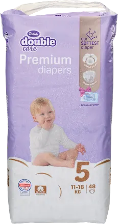 Violeta
double care Premium pelene velična 5 ( 11 - 18kg ), 48 kom