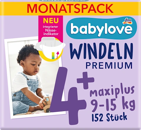 babylove
PREMIUM pelene, maxiplus veličina 4+ (9-15 kg) - mesečno pakovanje, 152 kom