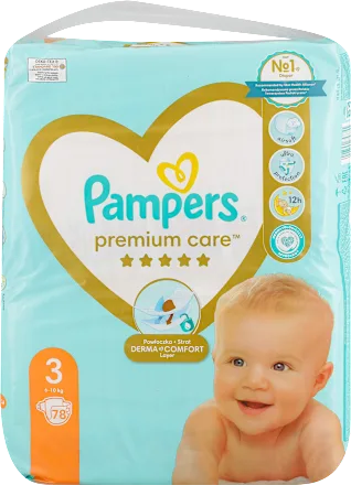 Pampers premium care
Pelene, veličina 3 (6- 10 kg), 78 kom
