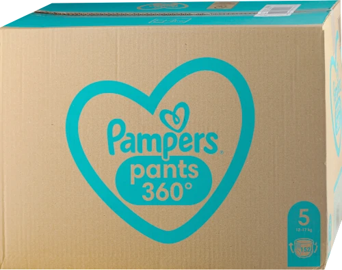 Pampers active baby
Pants, pelene gaćice, veličina 5 (12- 17 kg), 152 kom