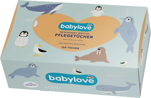 babylove
Papirne maramice u kutiji, više vrsta, 150 kom