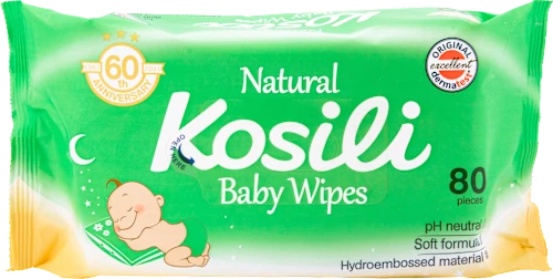 Kosili
Natural - vlažne maramice, 80 kom