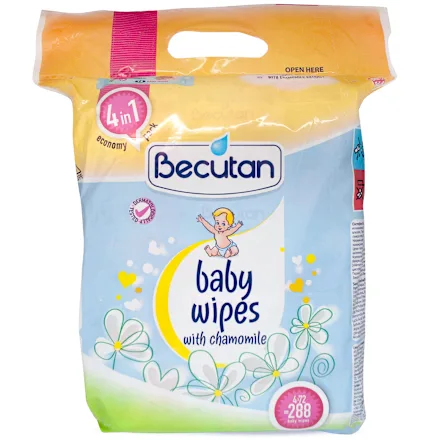 Becutan
Baby vlažne maramice, 288 kom