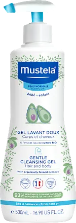 Mustela
Blagi gel za kupanje, za bebe, 500 ml