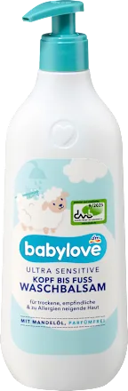 babylove
ULTRA SENSITIVE balzam za kupanje, 500 ml