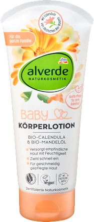 alverde BABY
baby losion za telo, 200 ml