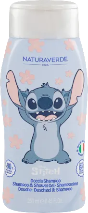 NATURAVERDE KIDS
Disney Stitch - dečiji šampon i gel za tuširanje, 250 g