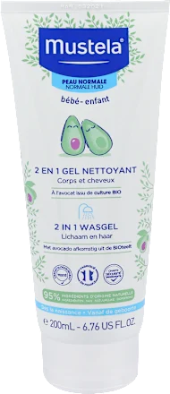 Mustela
2u1 šampon i gel za kupanje, 200 ml
