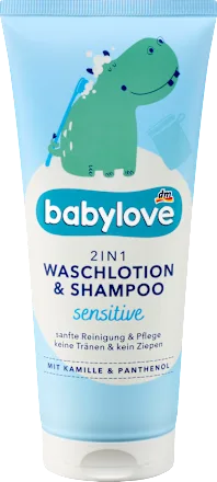 babylove
2u1 sensitive gel za tuširanje i šampon, 200 ml