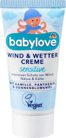 babylove
Sensitive krema za zaštitu od vetra i hladnoće, 20 ml