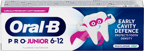 Oral-B
PRO JUNIOR dečija pasta za zube, 6-12 godina, 75 ml