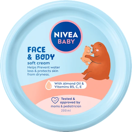 NIVEA BABY
FACE&BODY dečija krema, 200 ml