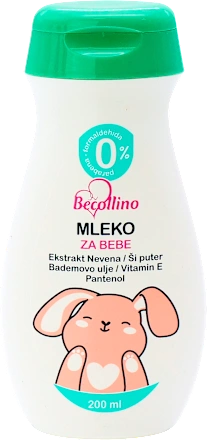 Becollino
MLEKO ZA BEBE - za negu dečije kože, 200 ml