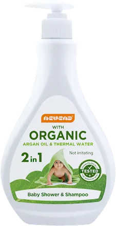 nevena
ORGANIC 2in1 - kupka i šampon za bebe, 400 ml