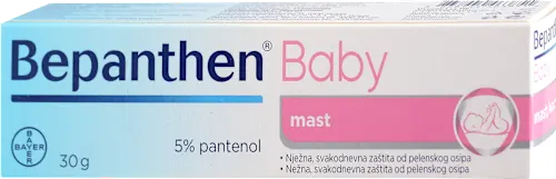 Bepanthen
Baby mast 5% pantenol, 30 g