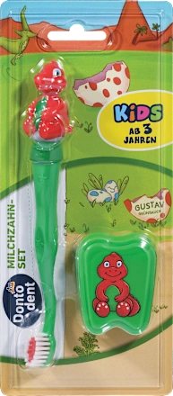 Dontodent
KIDS dvodelni set za mlečne zube, od 3. godine, 1 kom