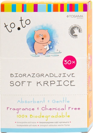 to.to
Biorazgradive soft krpice, 30 kom