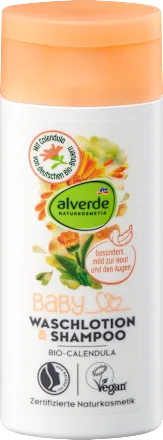 alverde BABY
BABY losion za kupanje i šampon, 50 ml