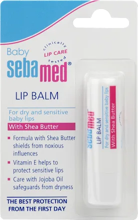 sebamed baby
Baby balzam za usne, 4,8 g