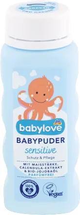 babylove
Sensitive baby puder, 100 g