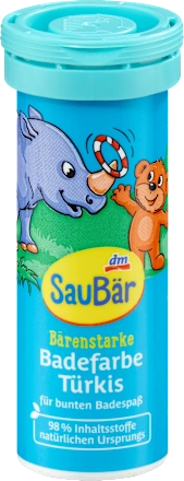 SauBär
Dečija boja za kupanje - 10 tableta, više vrsta, 45 g