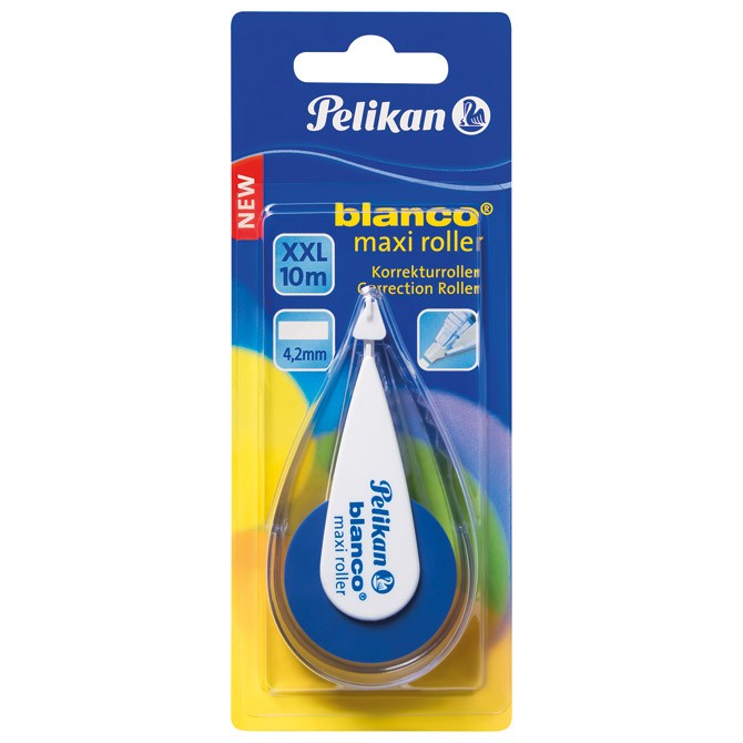 Korektor roler 4,2mmx10m blanko Blanco Maxi Pelikan 340323 beli blister