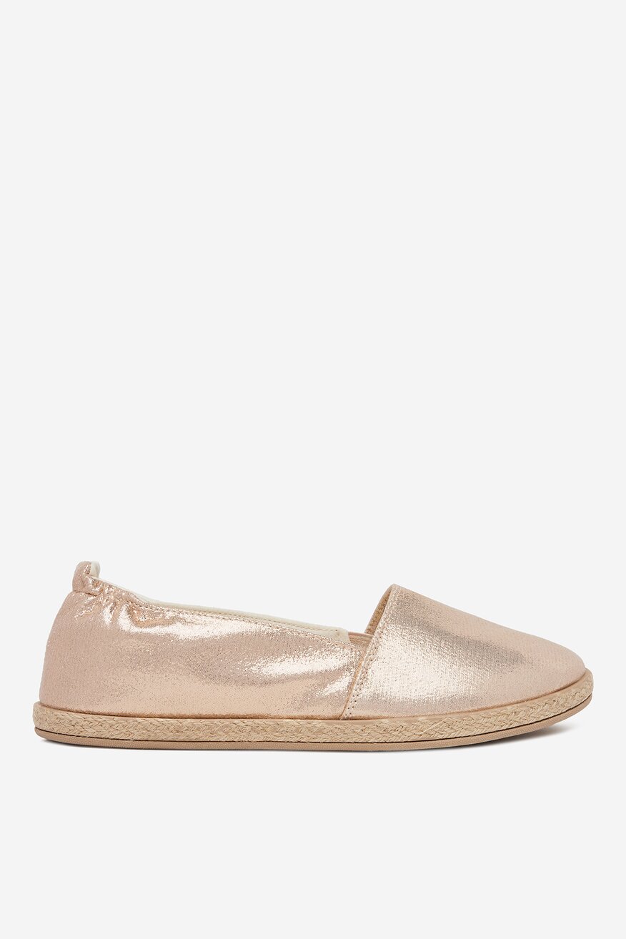 Espadrile Jenny ZLATNA