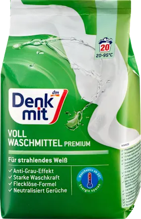 Denkmit
Detergent za pranje belog veša, 1,35 kg