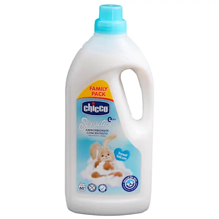 Chicco
Sensitive Sweet Talcum omekšivač za veš, 0+ meseci, 1,5 l