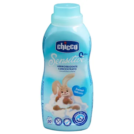 Chicco
Sensitive Sweet talcum omekšivač za veš, 0+ meseci, 750 ml