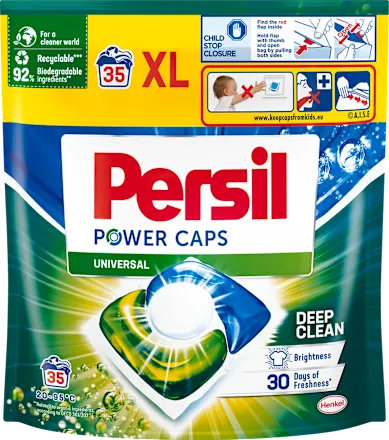 Persil
POWER CAPS UNIVERSAL kapsule za pranje veša, 35 kom