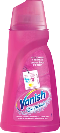 Vanish Oxi Action
Oxi Action Color - gel za odstranjivanje fleka, 1 l