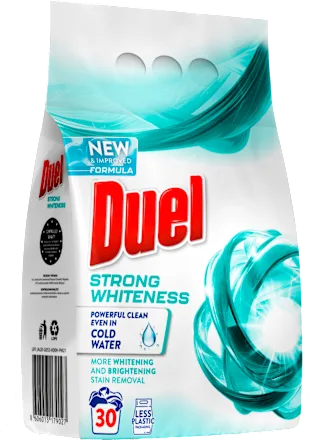 Duel
Strong Whiteness detergent za veš, 2,7 kg