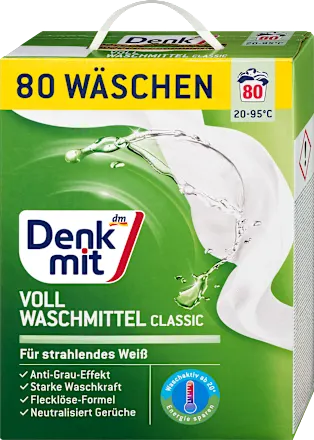 Denkmit
CLASSIC detergent za pranje belog veša, 5,2 kg